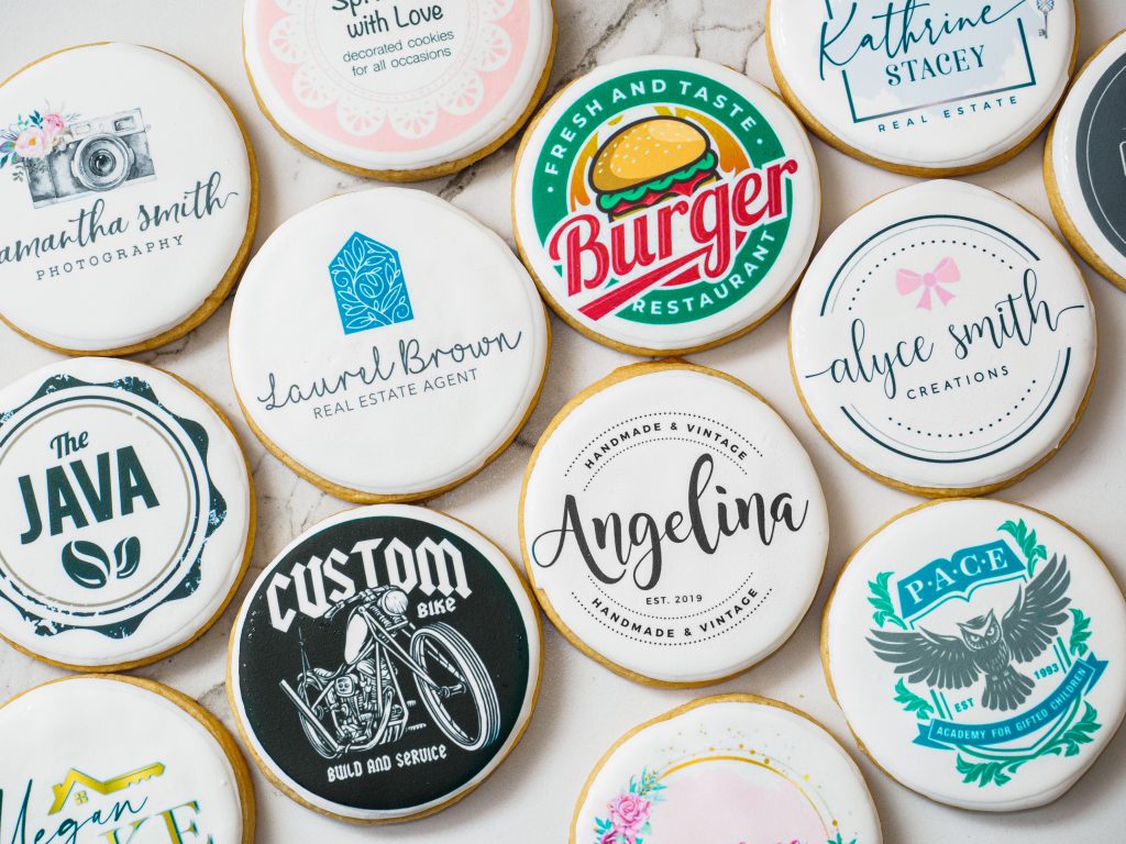 Custom Branded Logo Cookies - Sprinkles with Love | Hand-Decorated ...