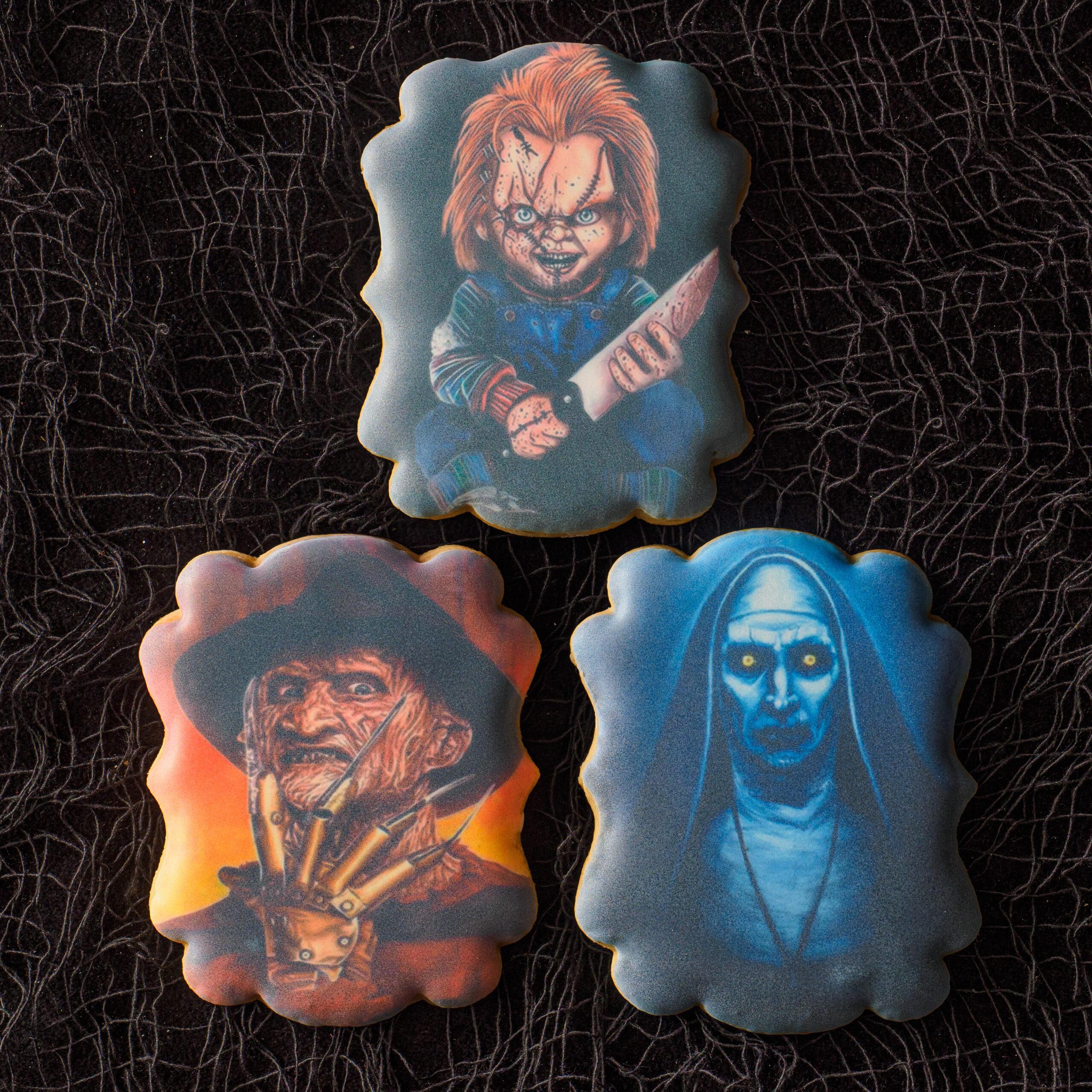 Horror Villains Trio - Sprinkles with Love | Hand-Decorated Cookies in ...